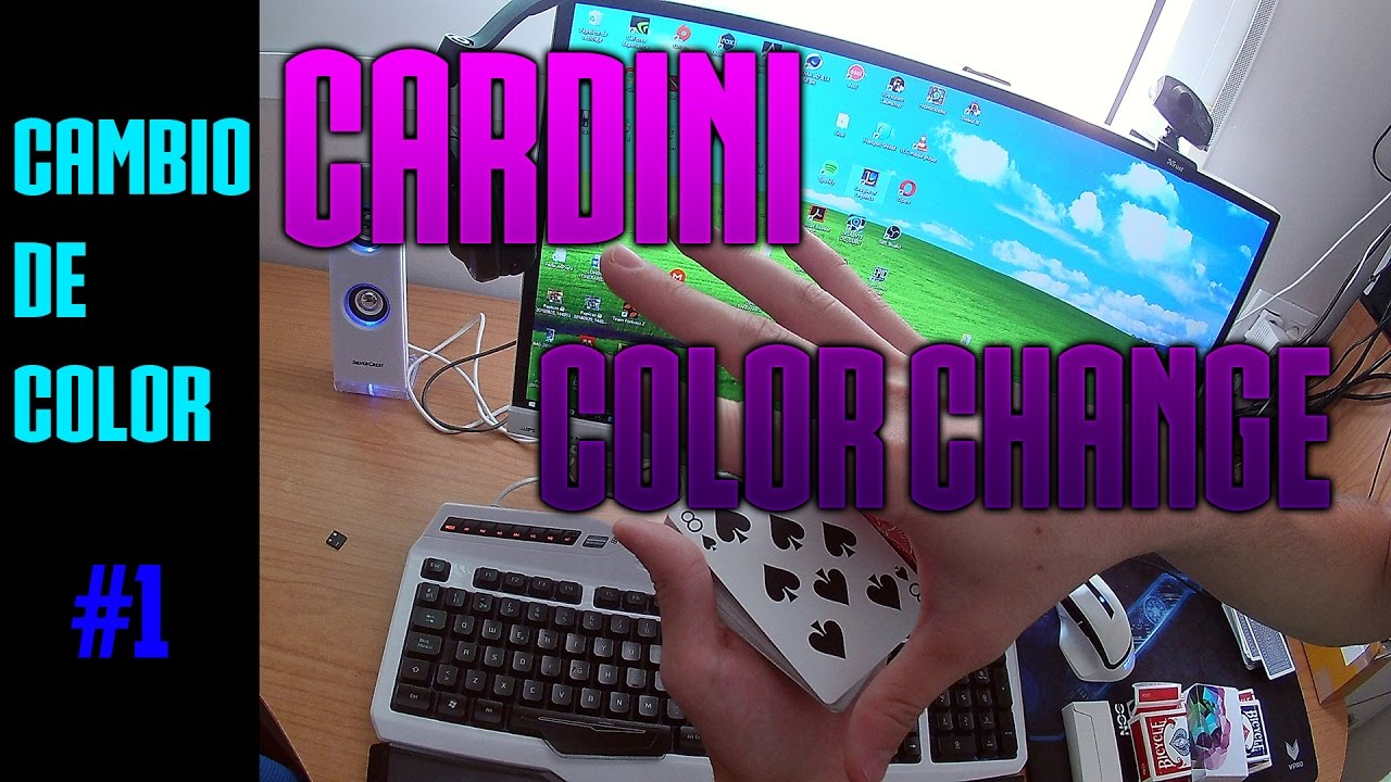 Cardini Color Change - EFECTO - EFFECT - YouTube