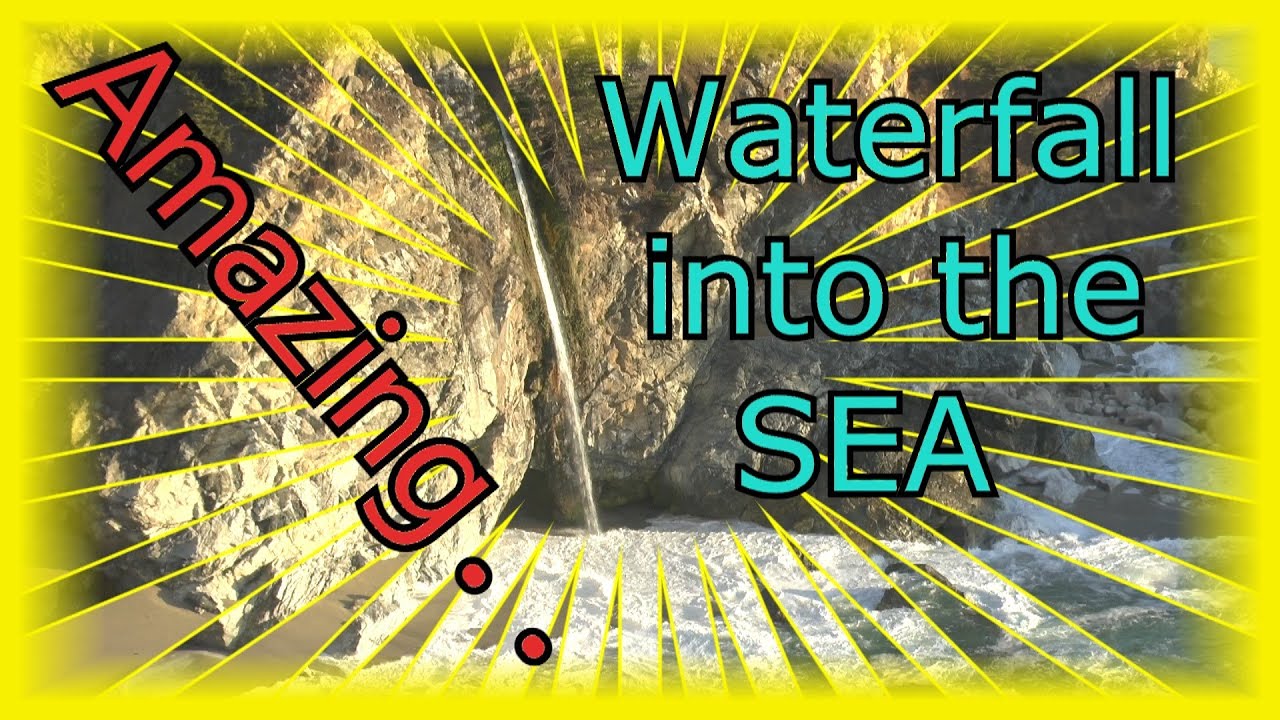 Amazing Waterfall & Interactive Card Trick - YouTube