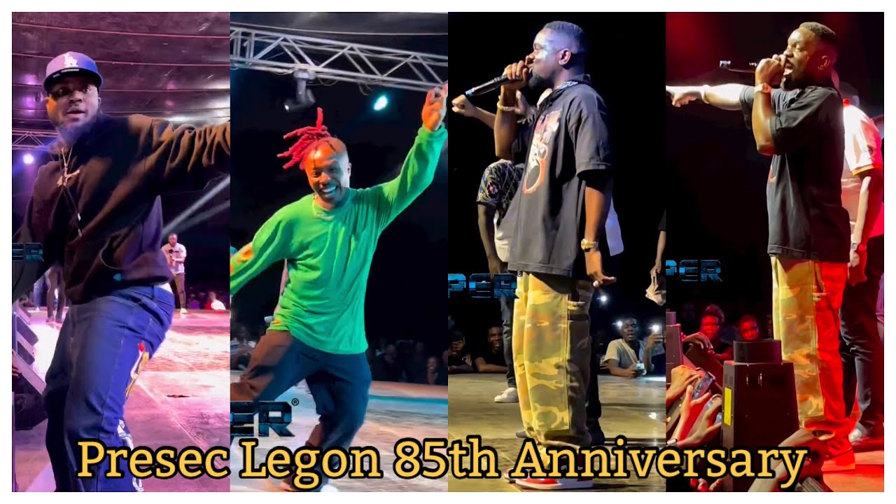 Sarkodie, King Promise stormed Presec -Legon 85th Anniversary Night ...
