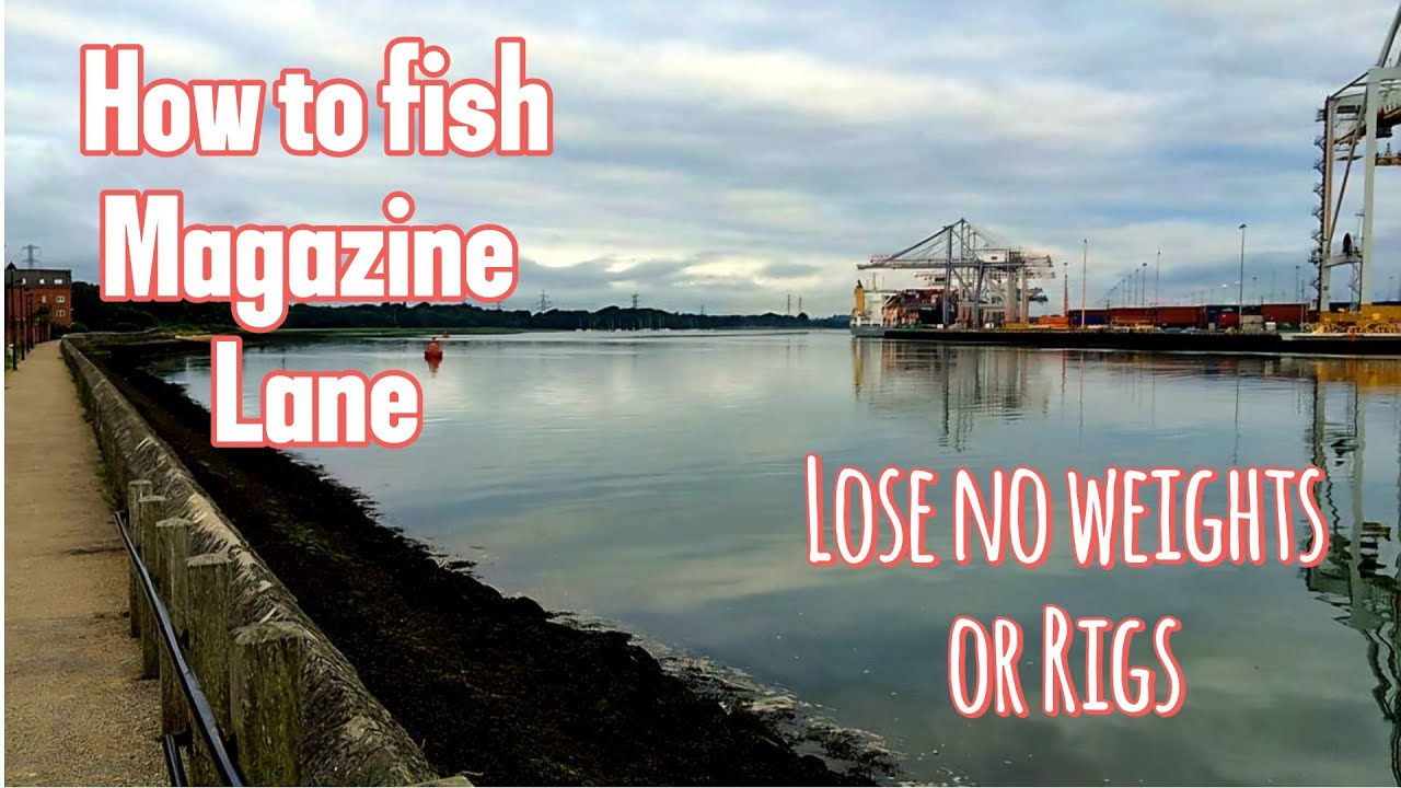 UK Beach fishing. How to fish Magazine Lane. Stop losing Tackle. - YouTube