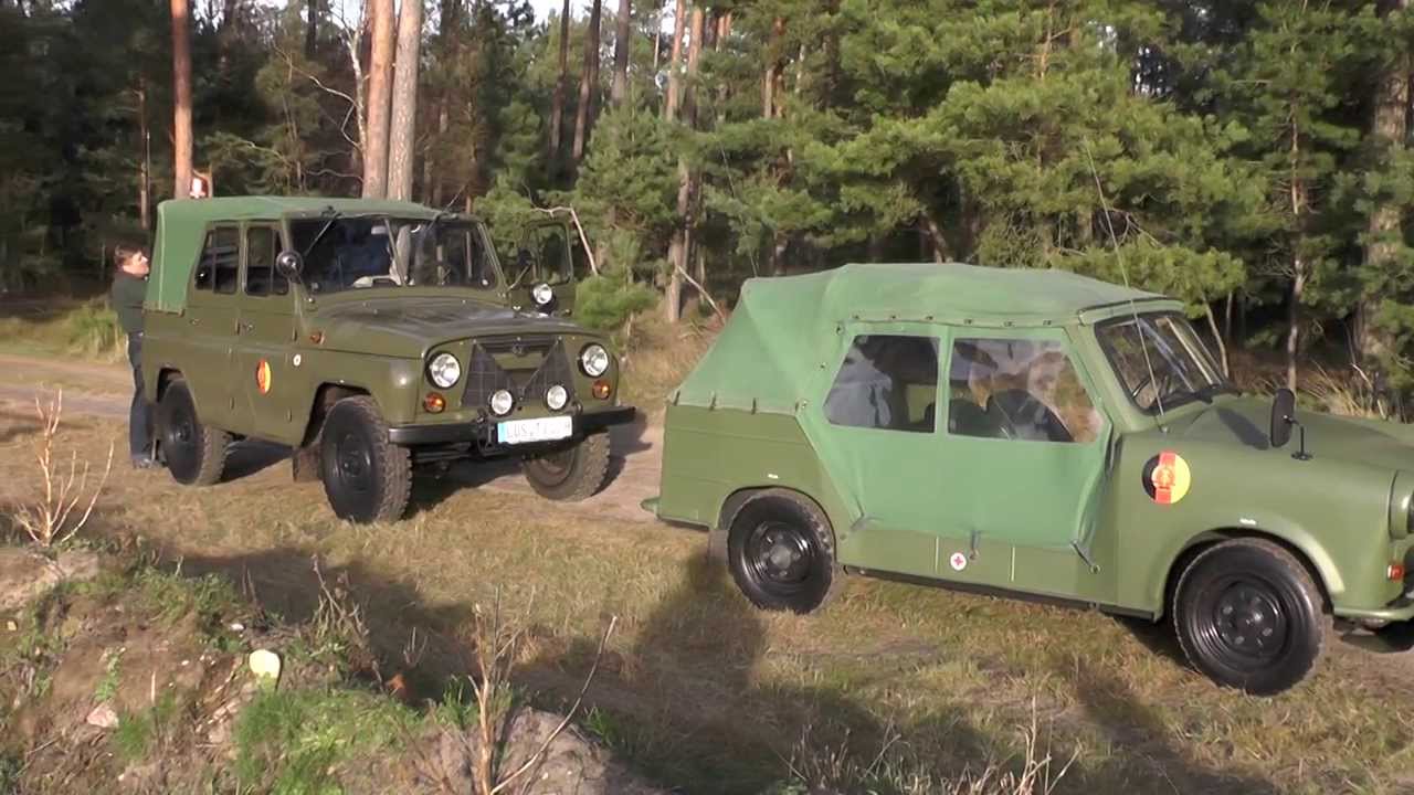 Trabant 601A Kübel - YouTube
