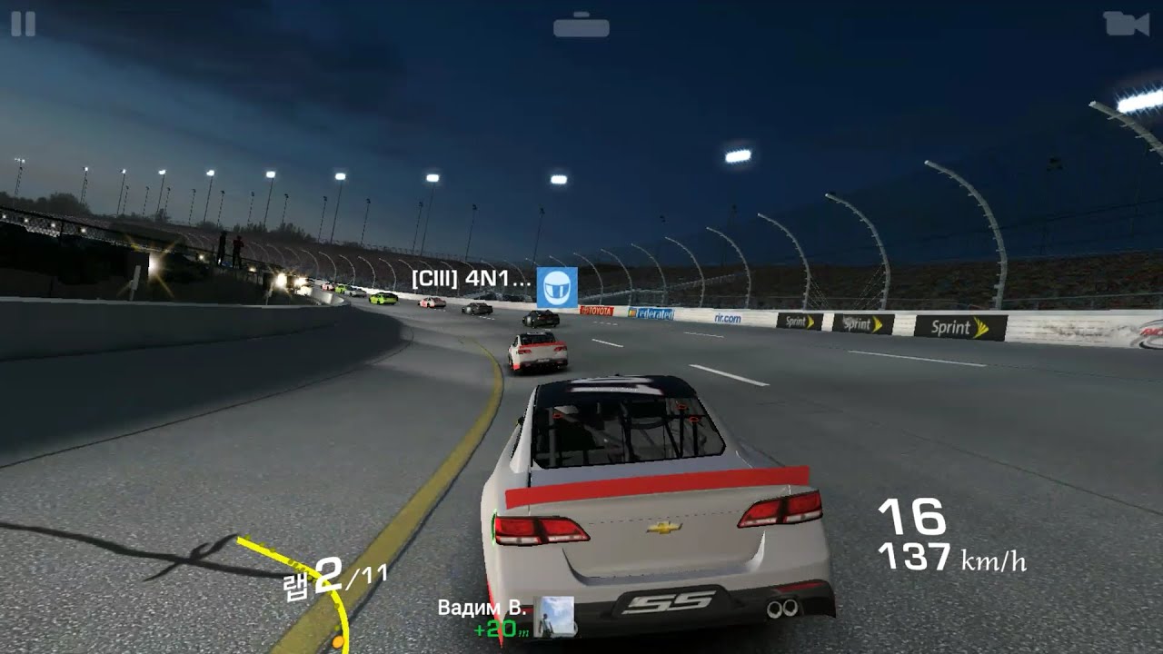 Real Racing 3 - Nascar Talent Tour w/ CHEVROLET SS on Richmond raceway ...