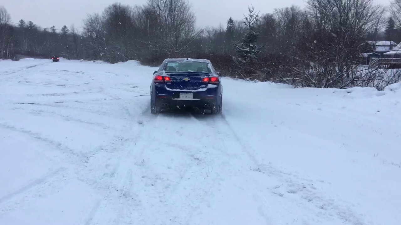 Chevrolet SS snow fun - YouTube