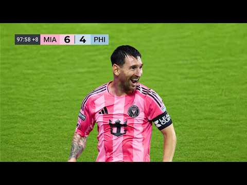 Messi Goes CRAZY! 🤯 Inter Miami 6-4 Philadelphia | INSANE 10-Goal Thriller 🔥