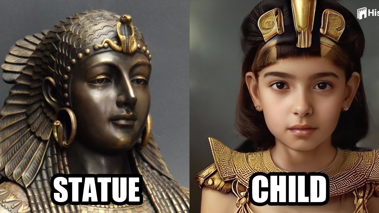How Would Historical Figures Look as Kids - Cleopatra, Lincoln, Joan of ...