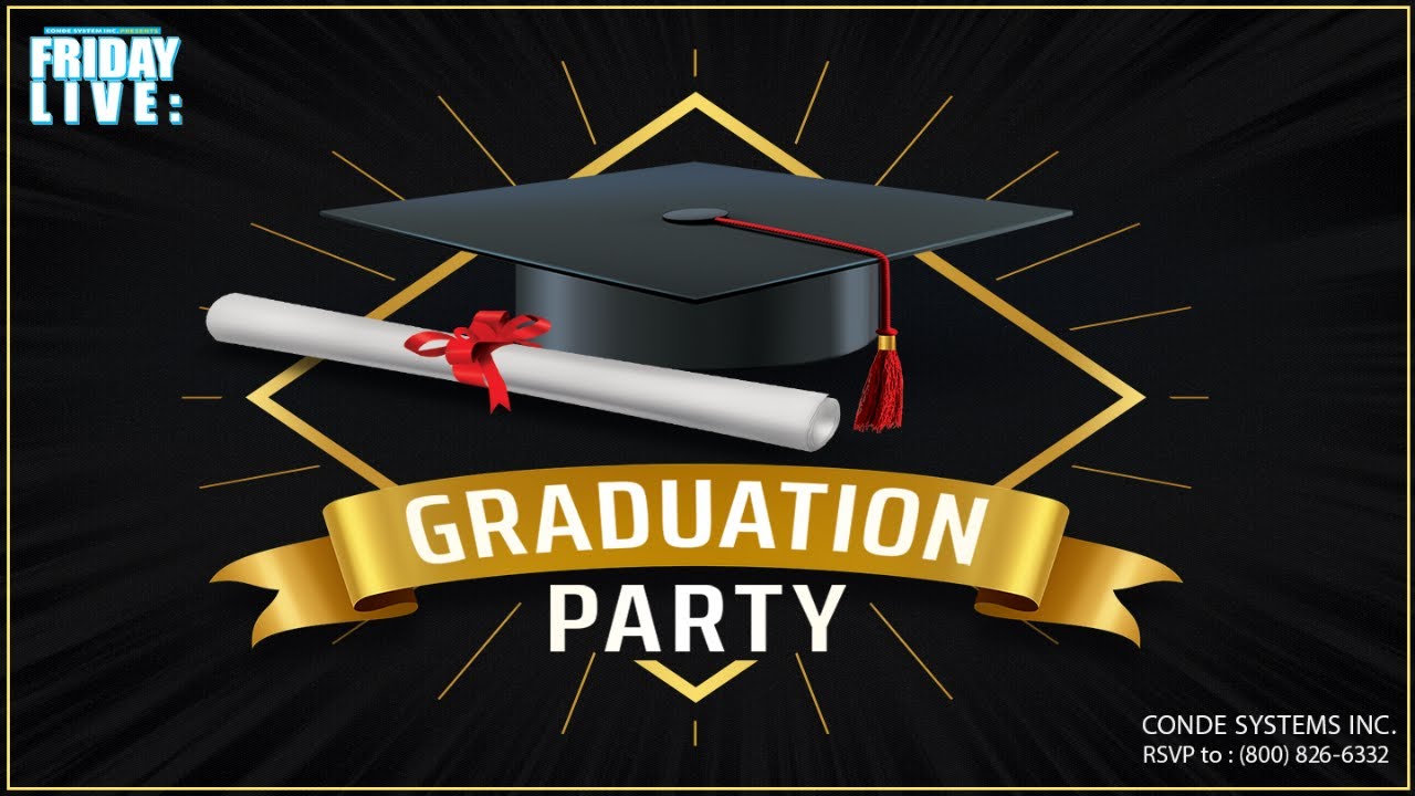Friday Live: Graduation Party Gear-Up - YouTube