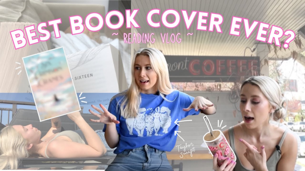 A Realistic Reading Vlog - did I discover the best book cover ever ...