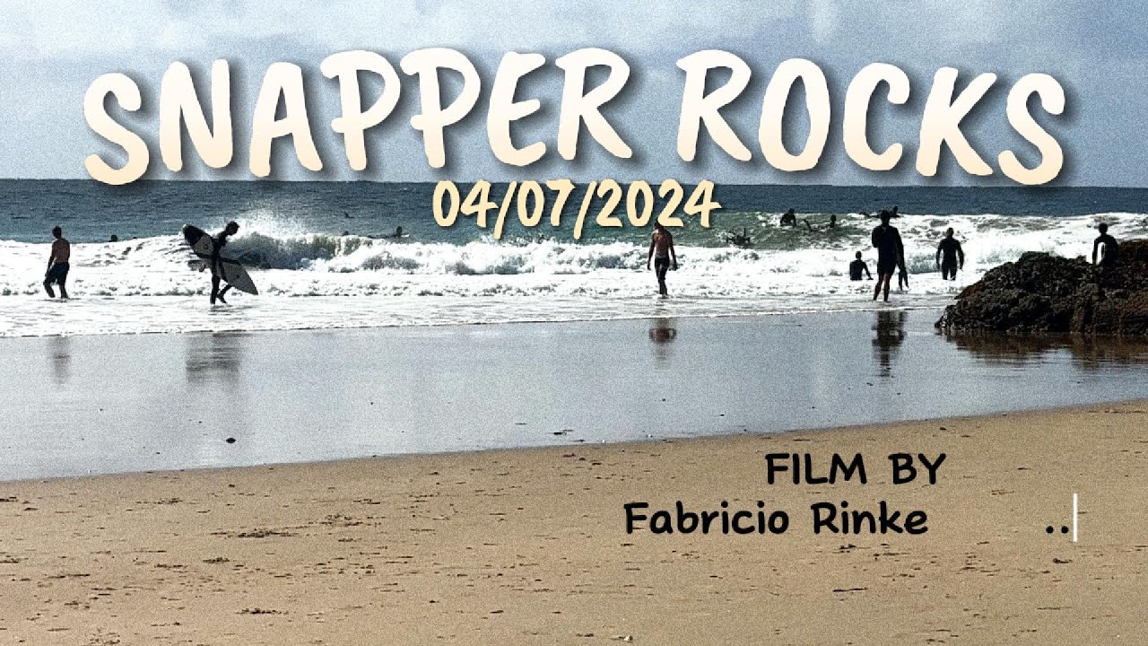 Savage crowd - SURF SESSION SNAPPER ROCKS 04JULY2024 - YouTube