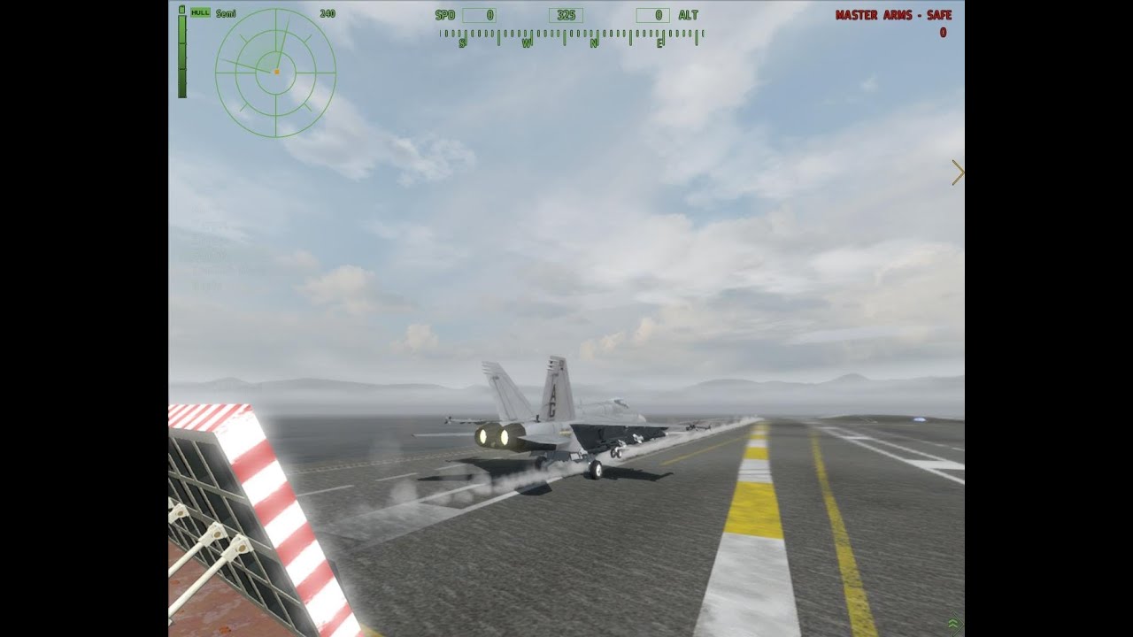 Arma 2: Aircraft carrier Nimitz Catapult w/f-18 - YouTube