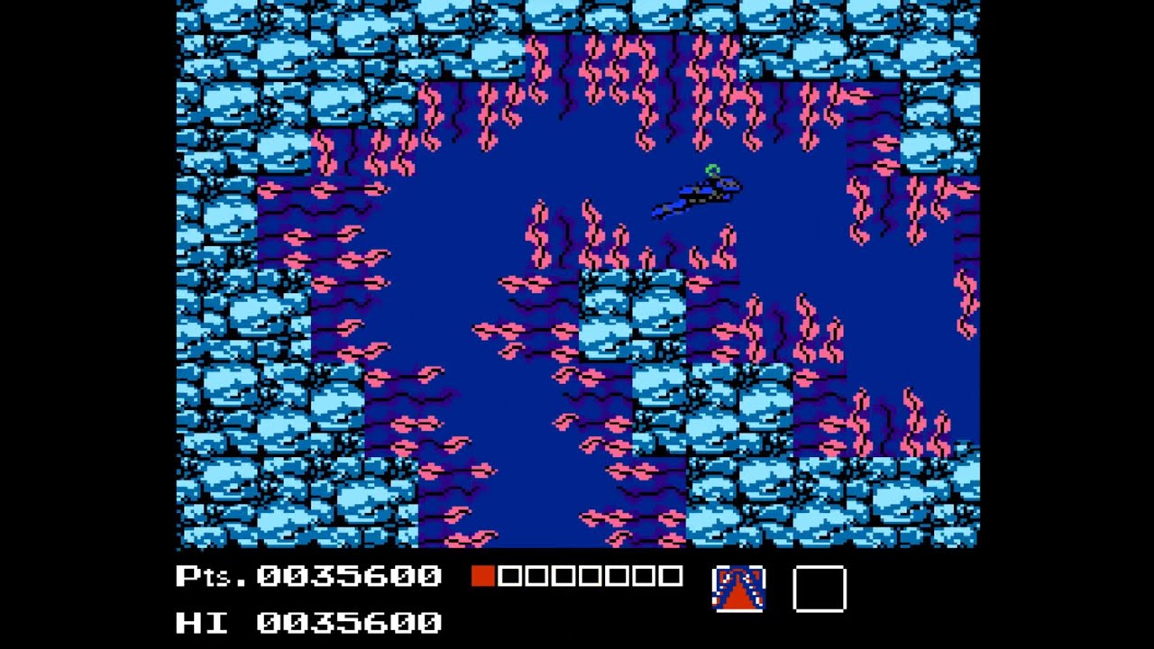 Teenage Mutant Ninja Turtles (NES): The Dam - Just Keep Swimming - YouTube