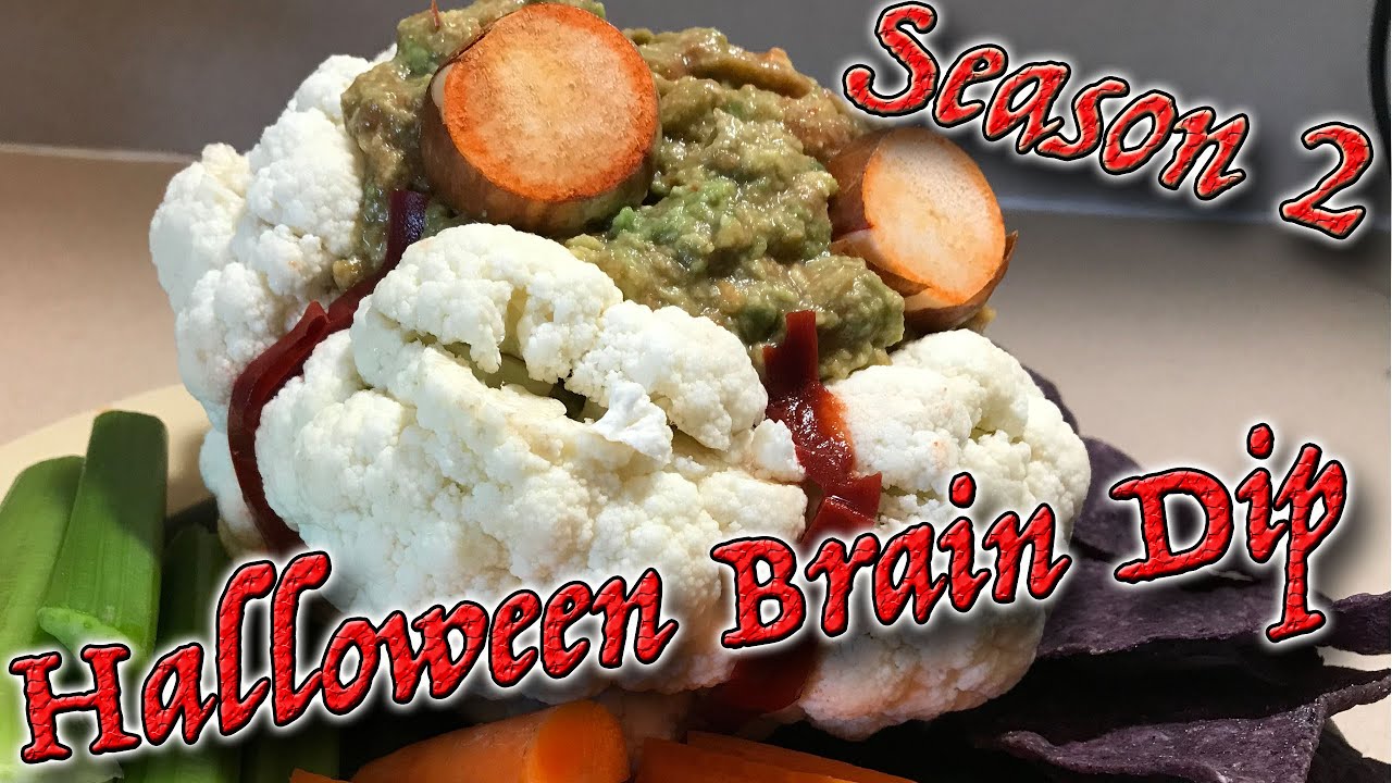 Halloween Brain Dip | Halloween Recipe Season 2 - YouTube