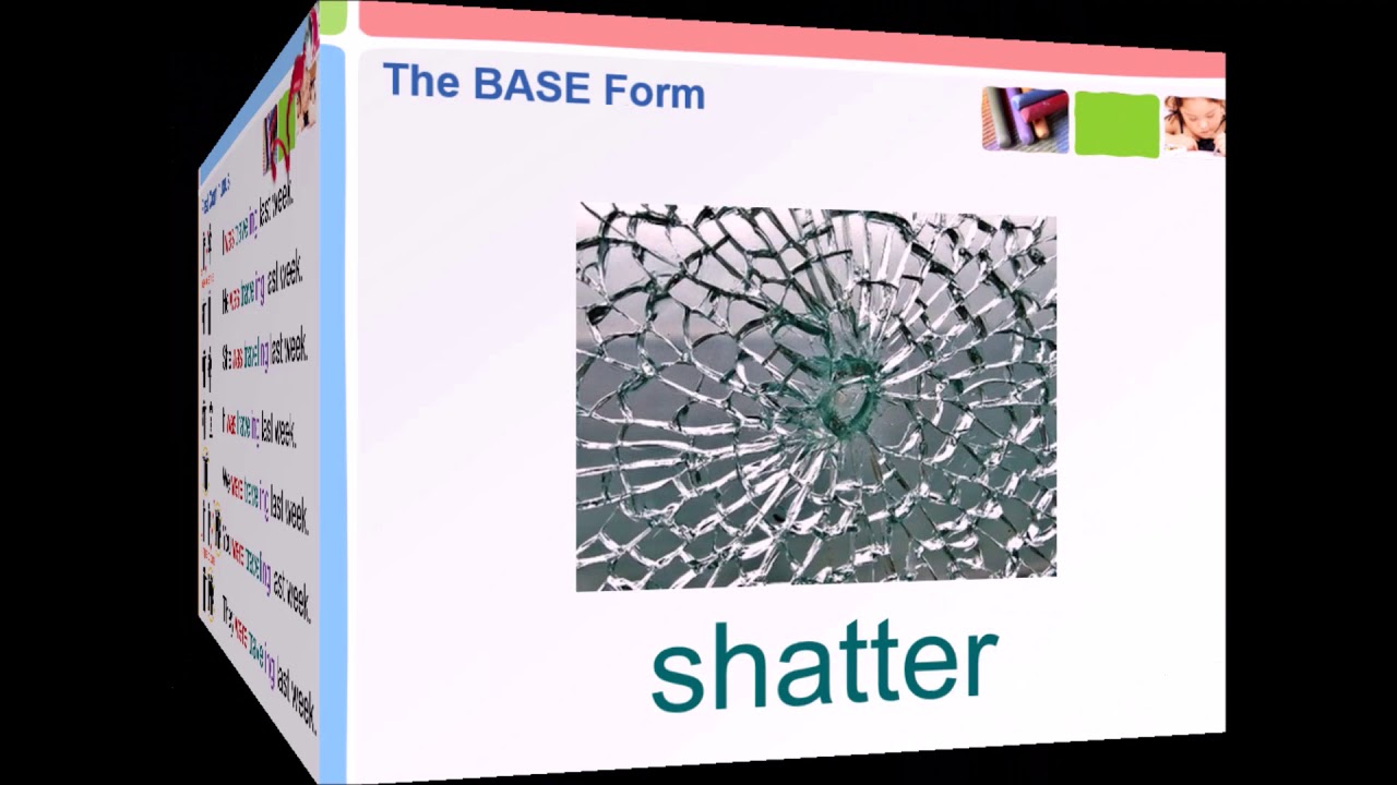 Level 2 Grammar Verbs to deliver, to travel, to shatter, to listen ...