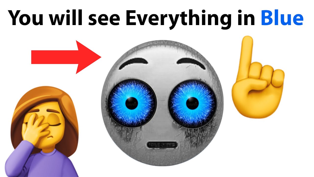 This Video will Make You See Everything in Blue Color! 😱🔵 - YouTube