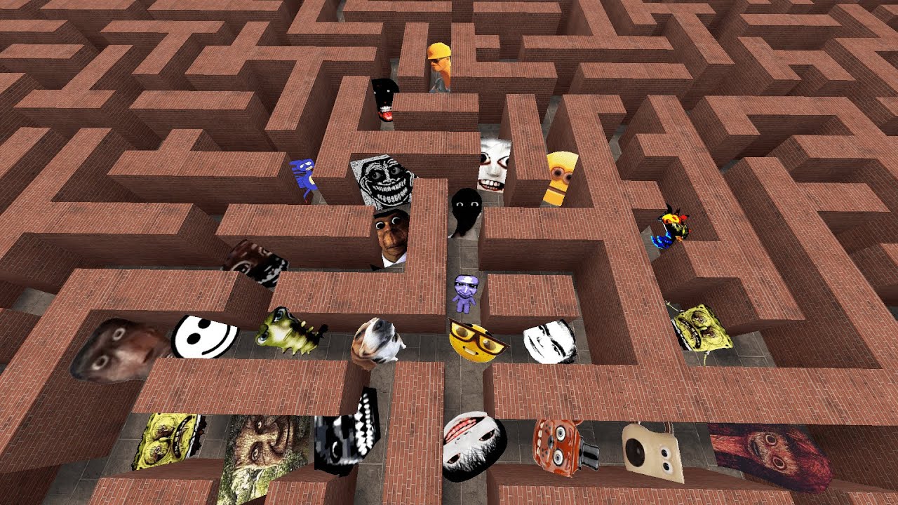 Nico's Nextbots Maze !!!! - YouTube