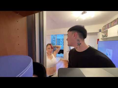 Tiago y La Chilena se besan en Directo😱🥰😍