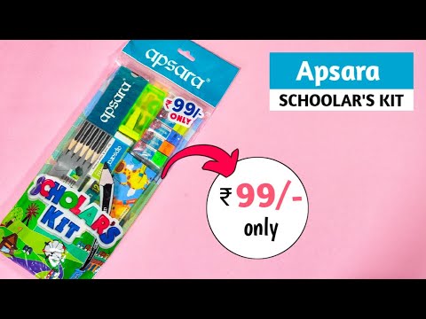 Apsara Scholars Kit | Stationery Kit | Apsara Kit 99 Rupees | Apsara ...