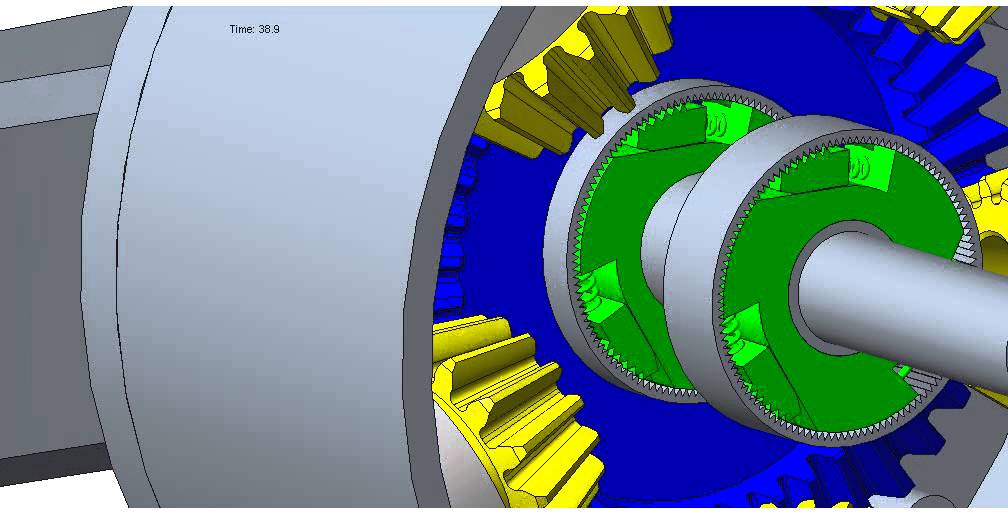 Reciprocating Lever Transmission Close-Up 2 - YouTube