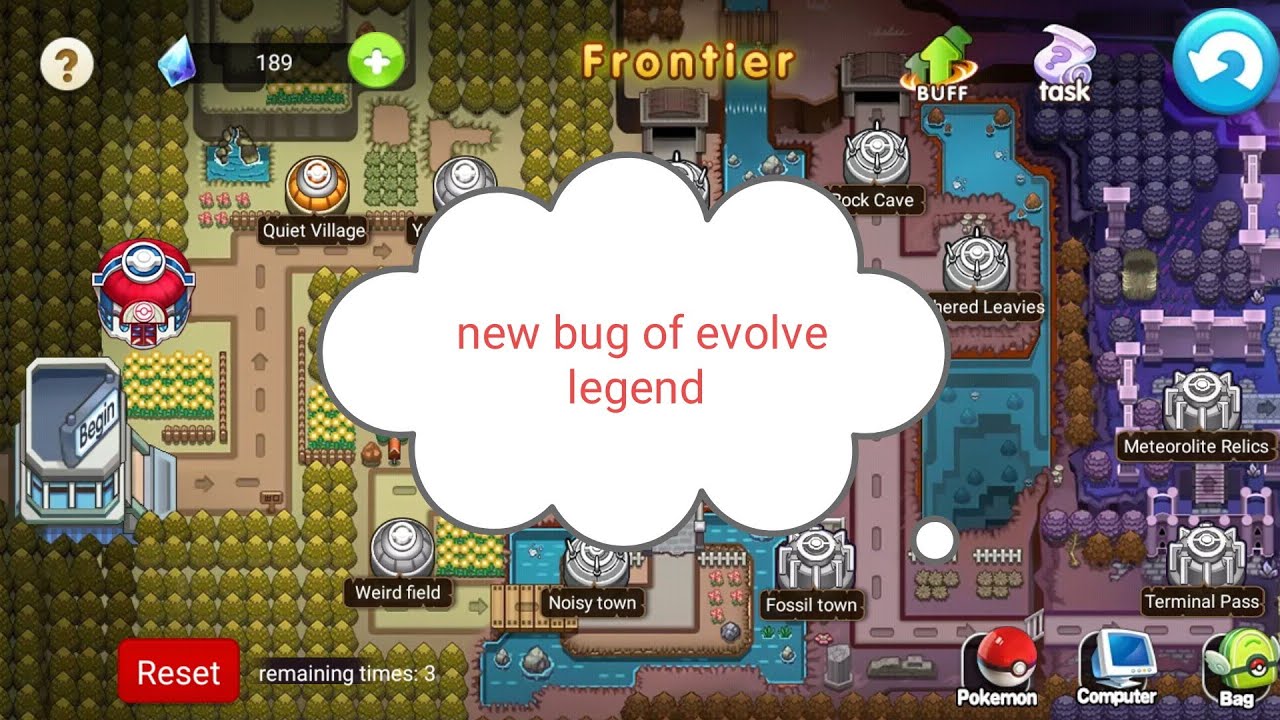 New bug evolve legend - YouTube