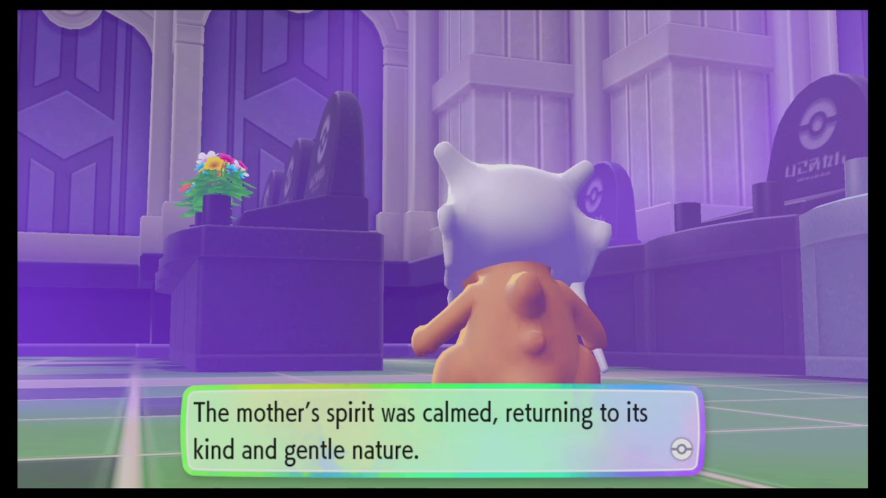 Pokémon: Let's Go, Eevee! -- The Sad Story of Cubone in Kanto - YouTube