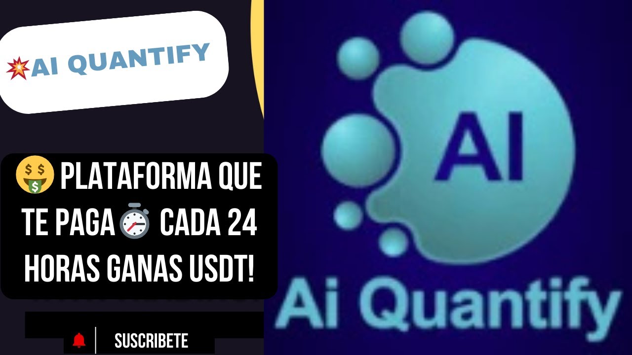 🚀 Gana USDT Todos los Días con AI QUANTIFY | Inversión desde $11 - YouTube