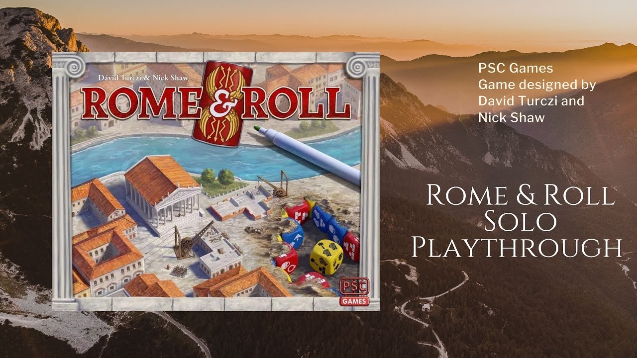 Rome and Roll Solo Playthrough - YouTube