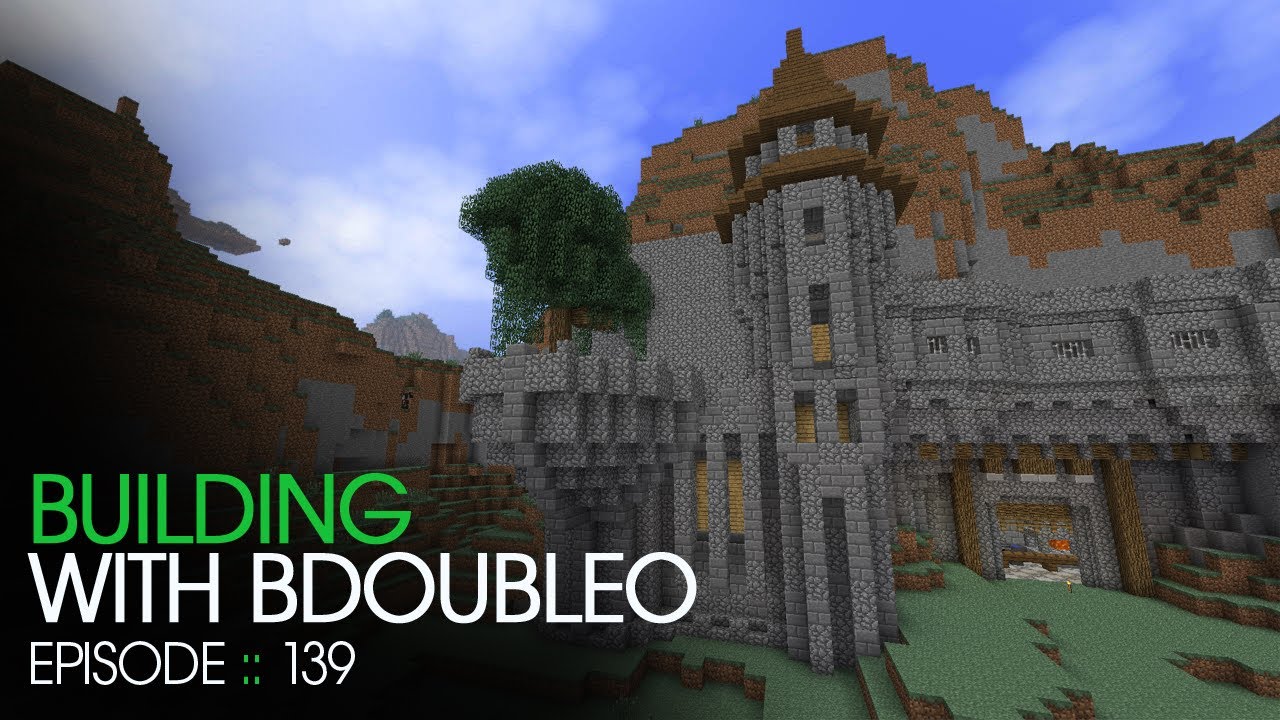 Minecraft Building with BdoubleO - Episode 139 - Tree too big - YouTube