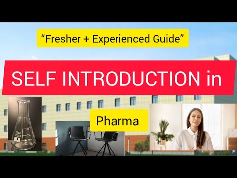How to Introduce Yourself in Pharmaceutical Industry | Interview Guide ...