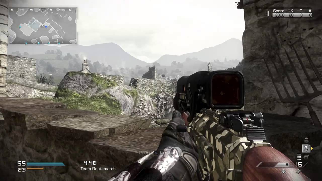 Call of Duty Ghosts gameplay ...Stonehaven and freight. - YouTube