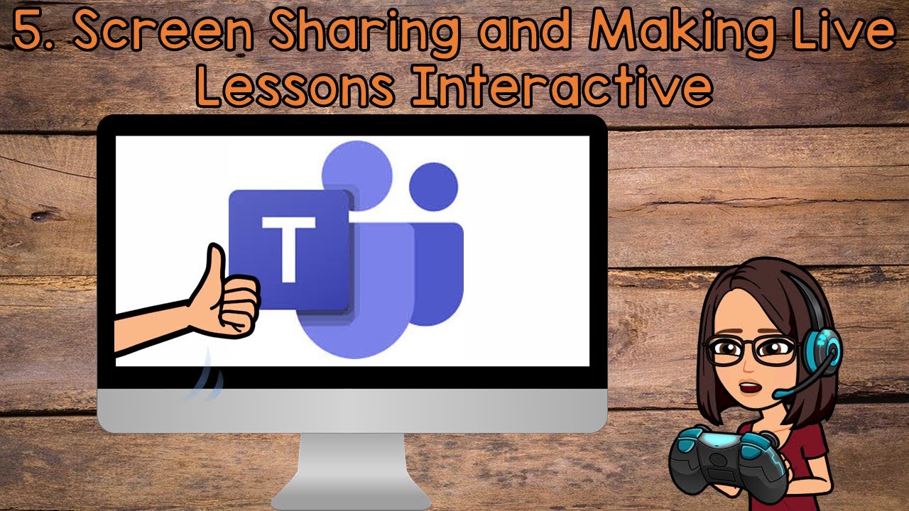 5 Screen Sharing and Making Live Lessons Interactive - YouTube