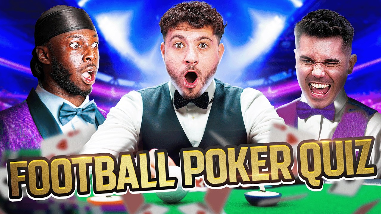 ULTIMATE FOOTBALL POKER QUIZ 🃏 - YouTube