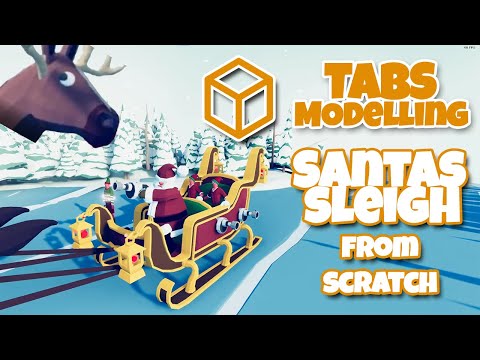TABS Modelling Holiday Mod Santas Sleigh - YouTube