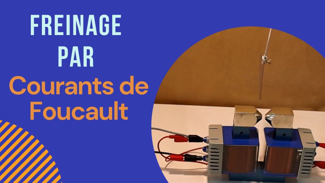 Mise en évidence expérimental les Courants de Foucault - YouTube