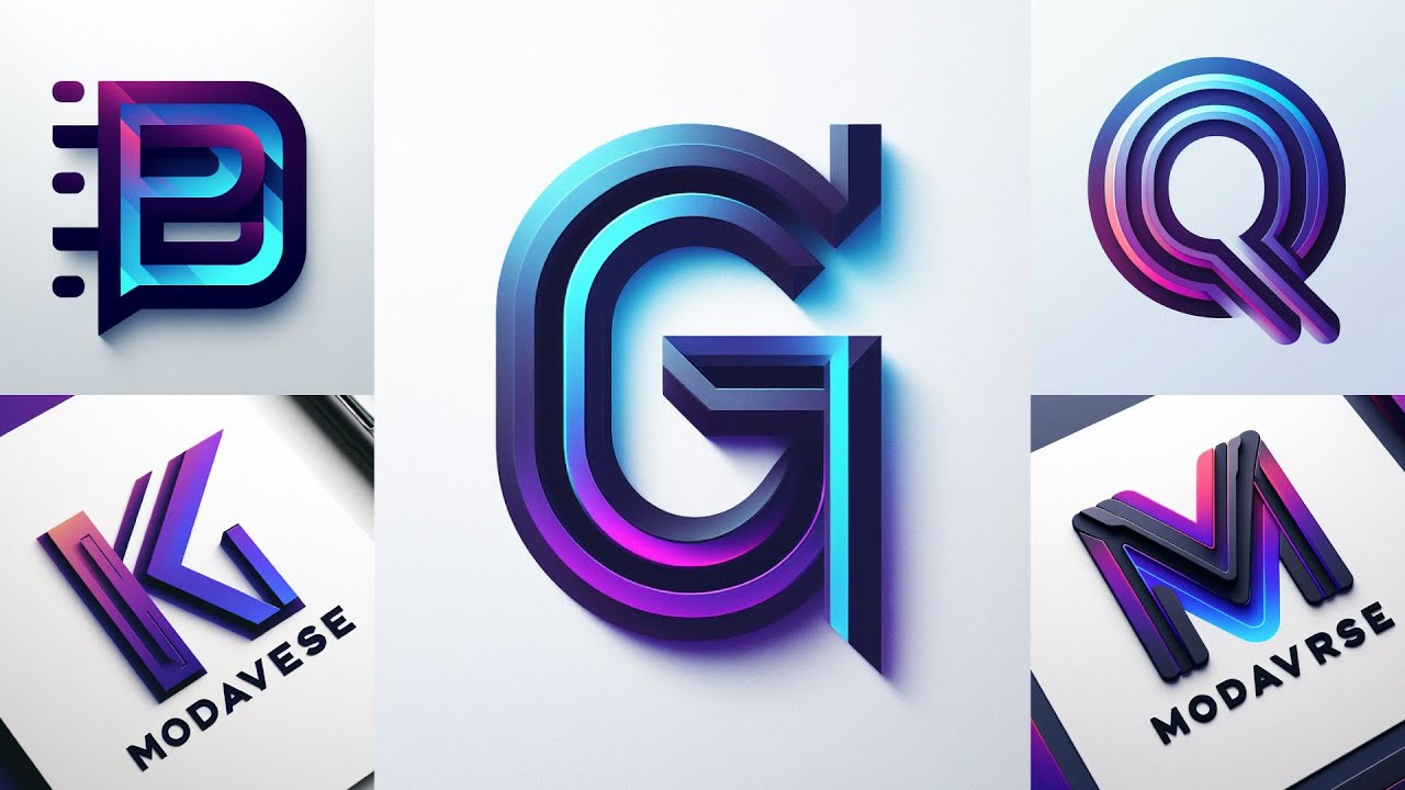 How to Create AI Generate 3D Logo Design | Bing AI Generate 3D Logo ...