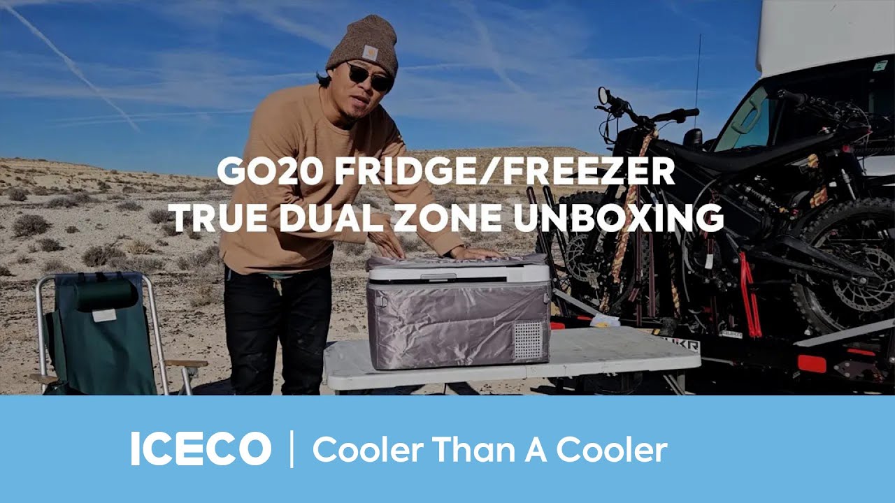 ICECO | GO20 Fridge True Dual Zone Unboxing - YouTube