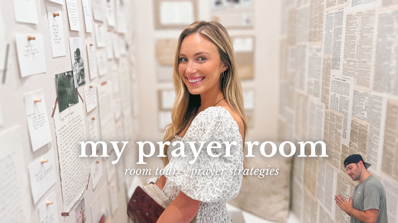 A PEEK INSIDE MY PRAYER ROOM | room tour + prayer strategies - YouTube