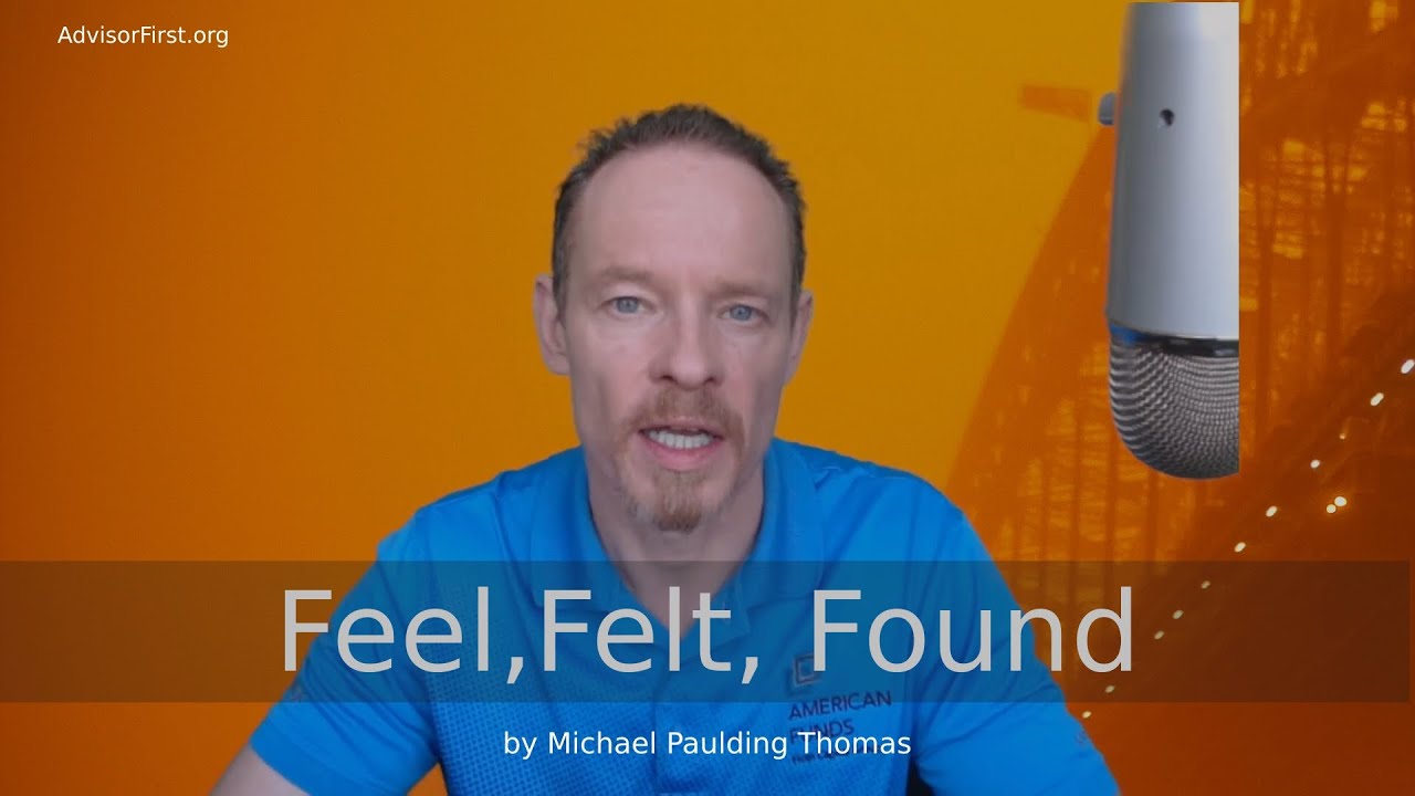 Feel, Felt, Found - YouTube