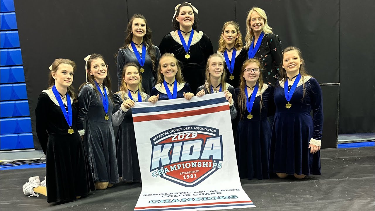 James Buchanan High School Color Guard 2023 Championships Show, “Burn ...