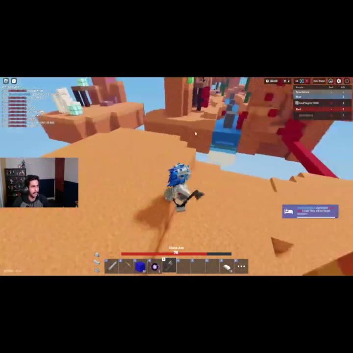 Beating @MiniBloxia a 1v1 - YouTube