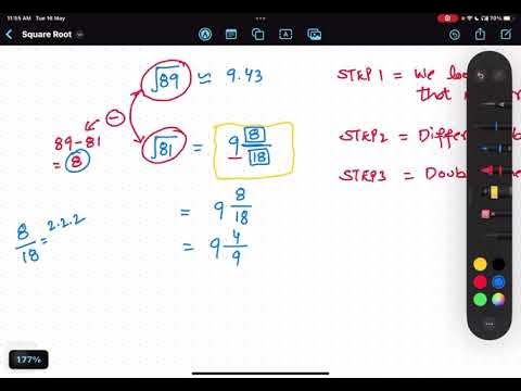 How to find out square root of any number? Trick!!!! - YouTube