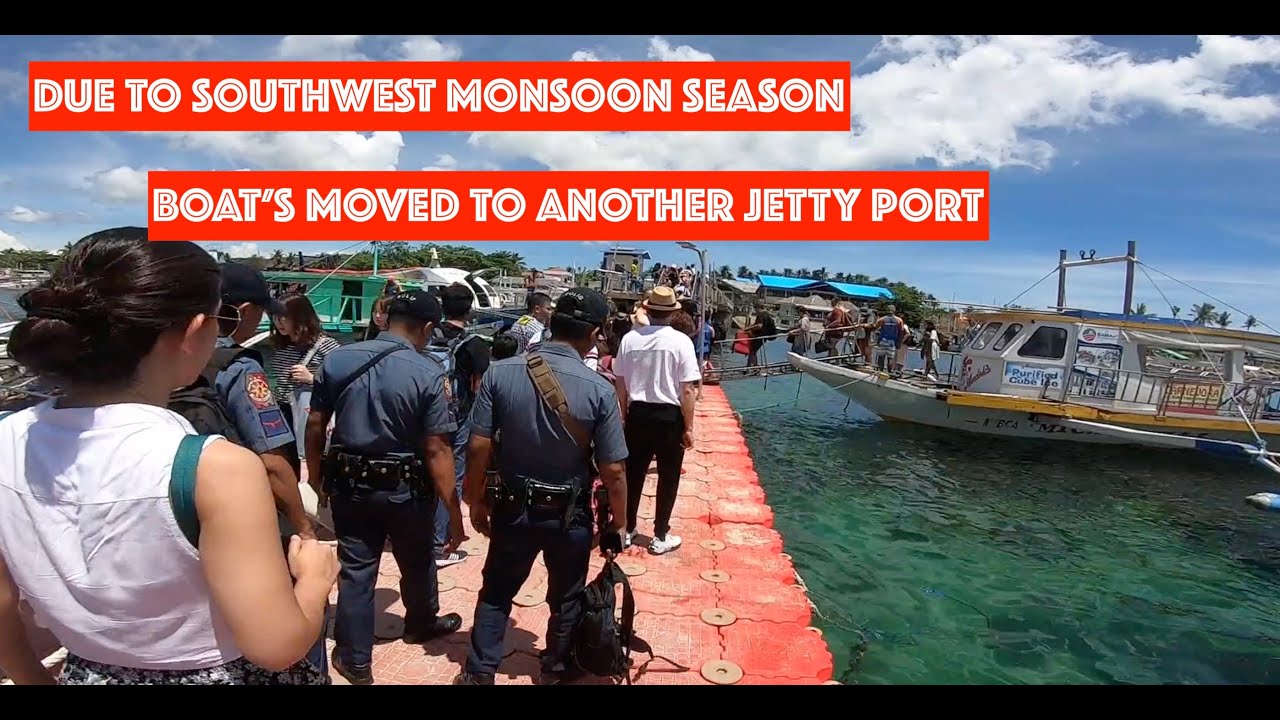 DUE TO SOUTHWEST MONSOON SEASON, BOAT'S MOVED TO ANOTHER JETTY PORT ...