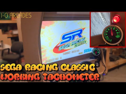 WORKING RPM Tachometer on SEGA Racing Classic (Daytona USA) Teknoparrot ...
