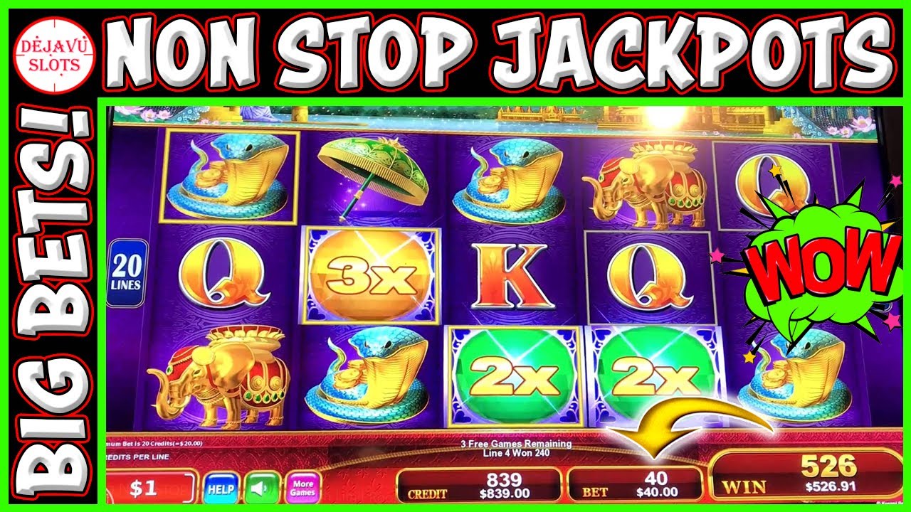 Winning NON STOP JACKPOTS In The High Limit Room - YouTube