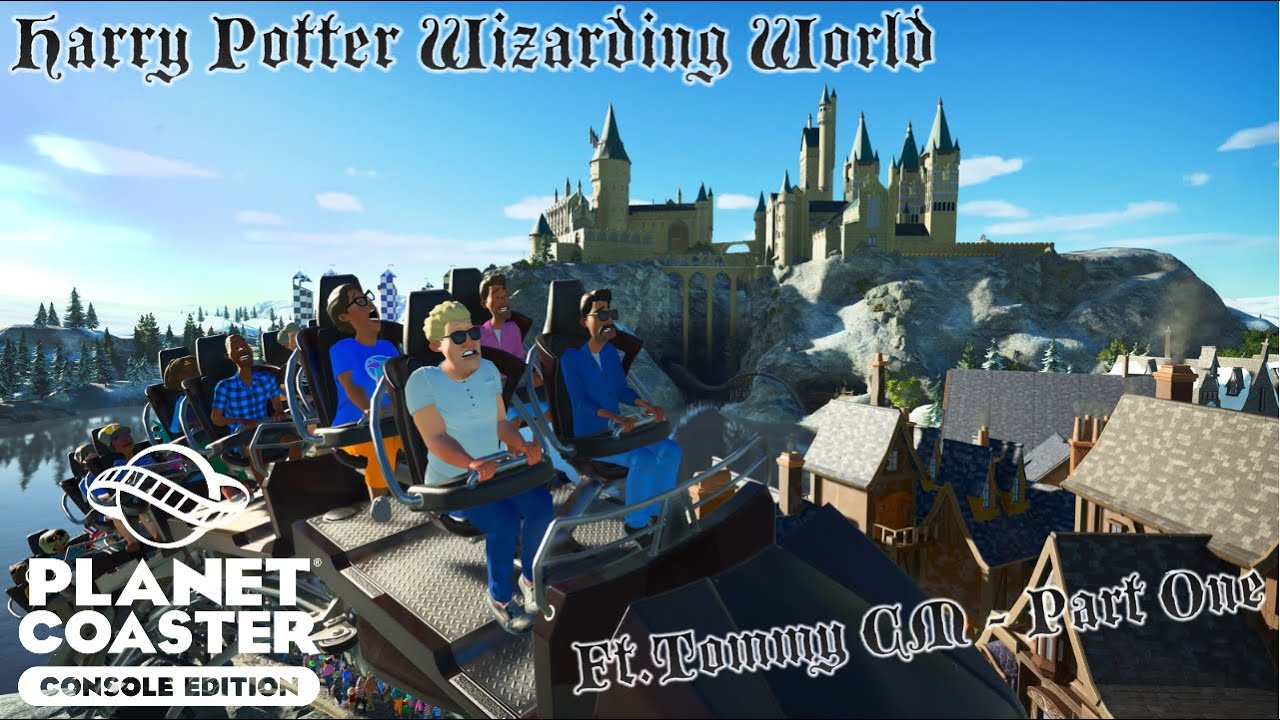 THIS HARRY POTTER PARK IS INSANE! Pt.1 Planet Coaster Park Spotlight ...