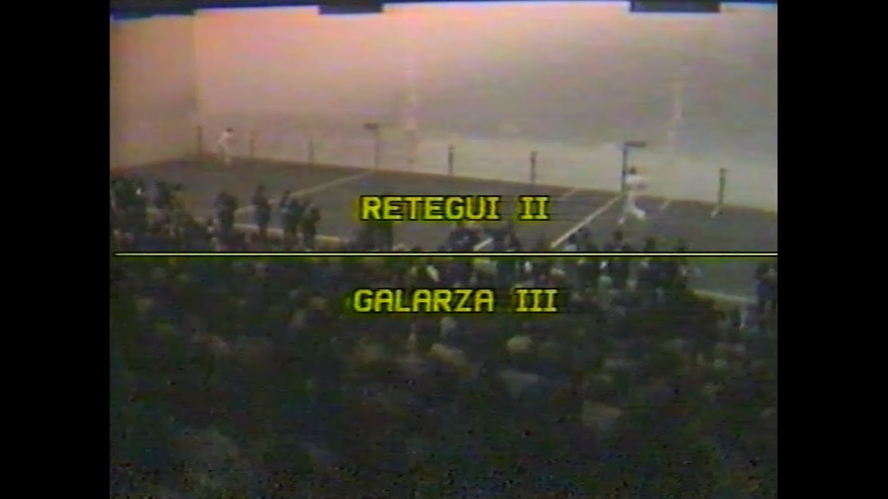 RETEGI II vs GALARZA III (Anoeta · 1983) Manomanista [FINAL] - YouTube