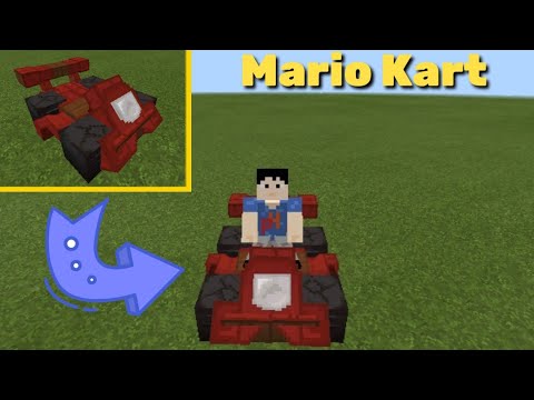 Working Mario kart in Minecraft PE (Command Block Creation) download ...