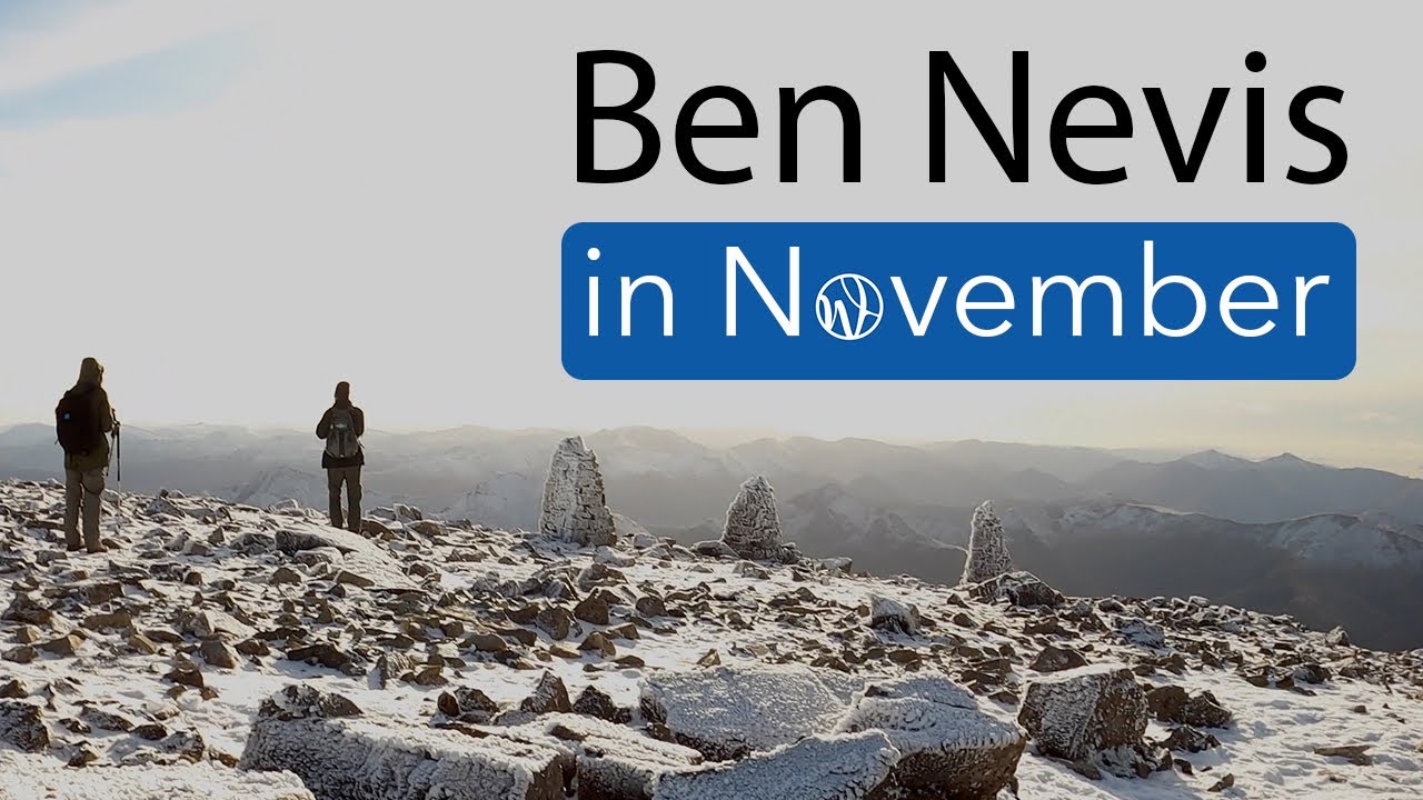 Ben Nevis Climb November by the Classic route - YouTube
