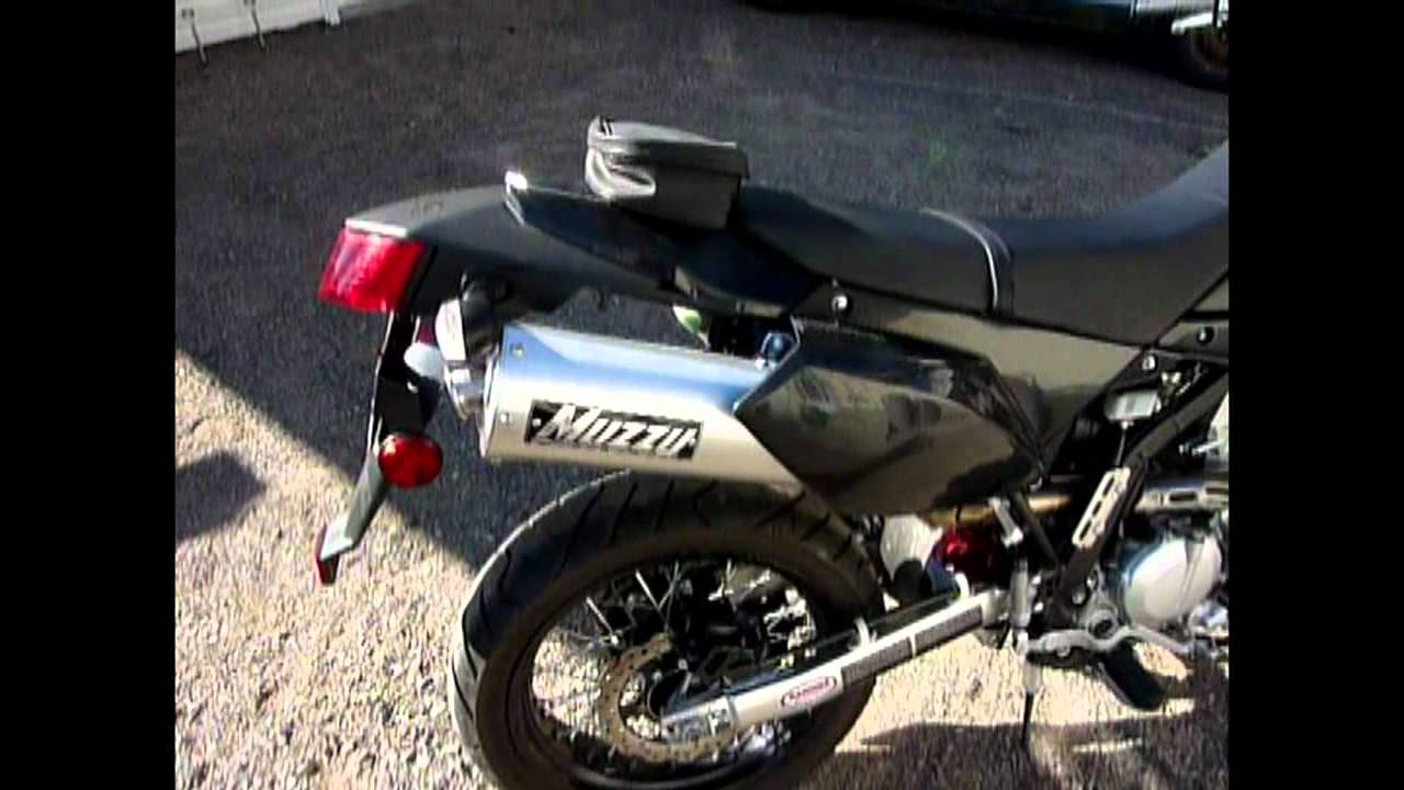 Muzzy Full Exhaust. Kawasaki KLX250sf. - YouTube