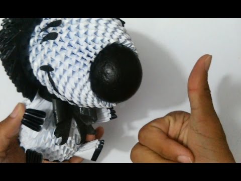 Snoopy 3d origami ((processo)) - YouTube