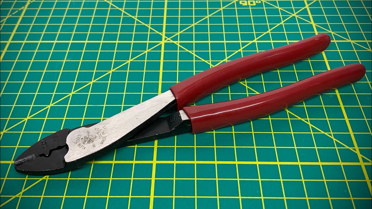 Klein Tools 1005 Crimper - YouTube
