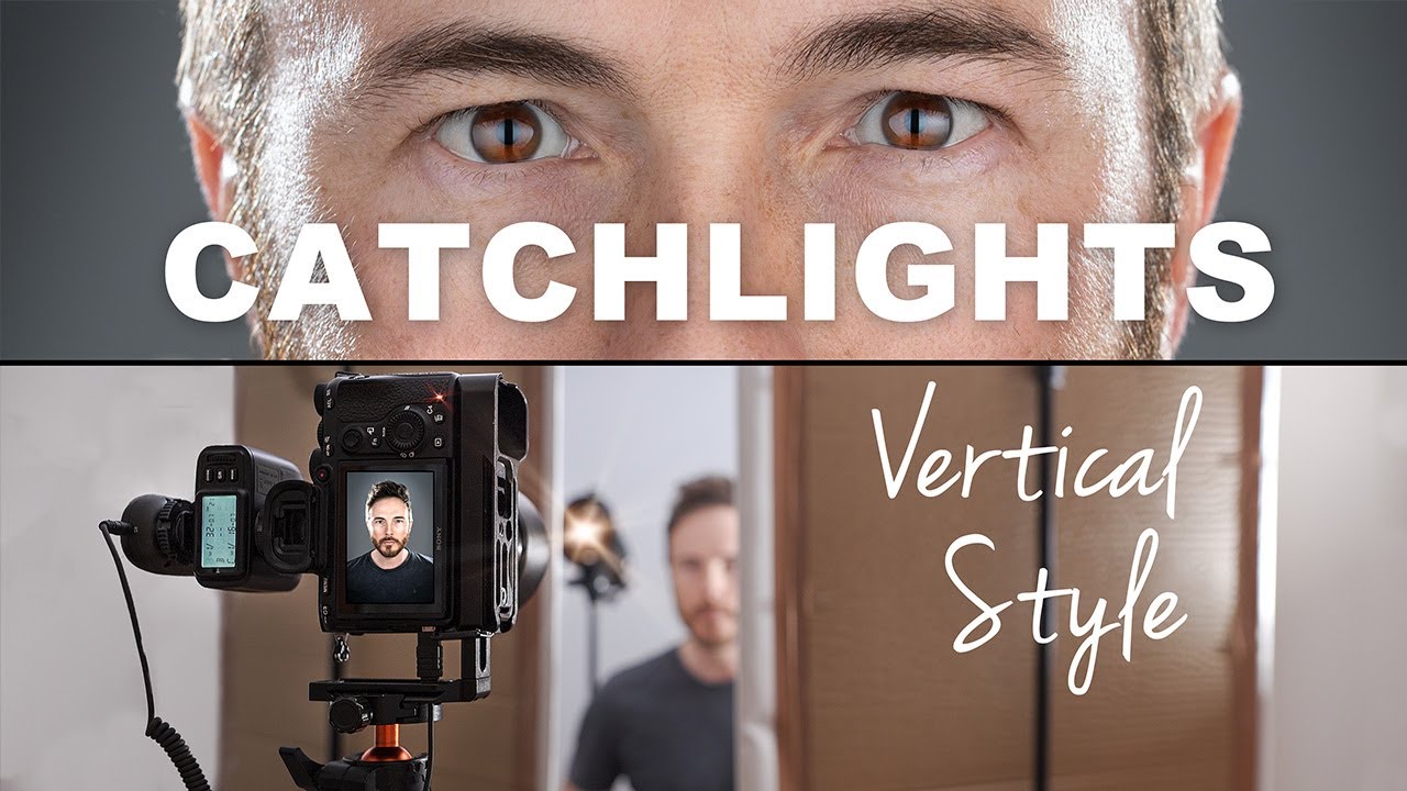 How to Shoot CATCHLIGHTS in Portraits - HOLLYWOOD STYLE! (2 Minute Lighting Tutorial) - YouTube